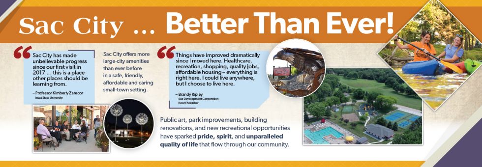 Sac City | Where spirit flows and opportunity grows.